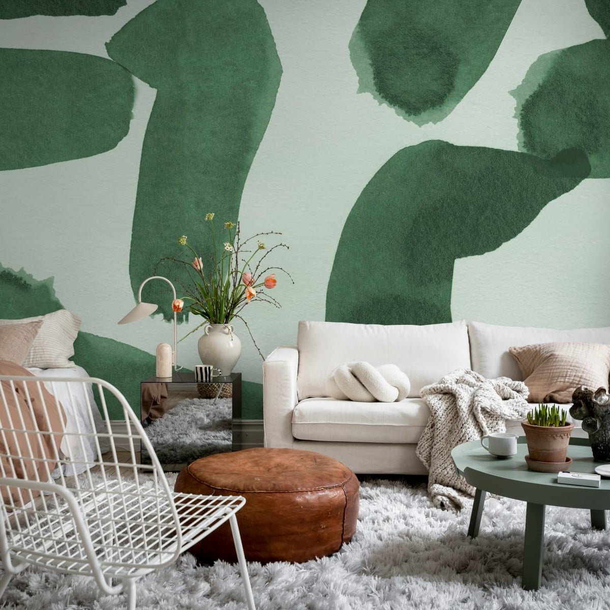 Rebel Wall | Mural wallpaper | Wiggle Shapes I